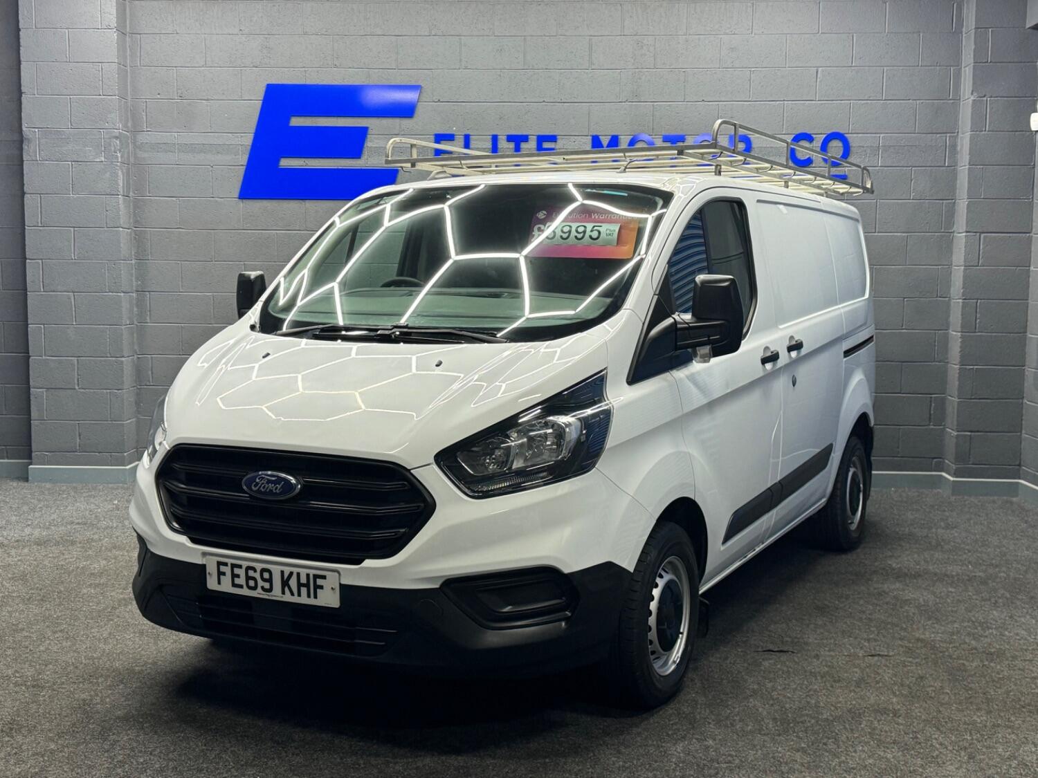 SOLD - Used FORD TRANSIT CUSTOM 2019 White in Barnsley, Yorkshire ...